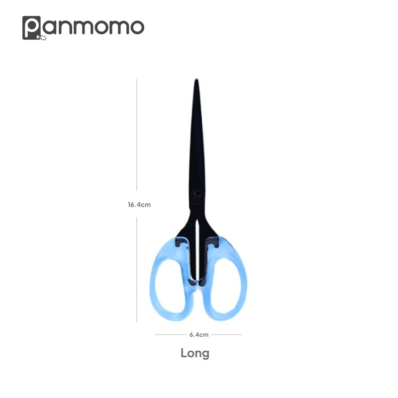 Titanium Coated Student Scissors Clear Series | panmomo.com