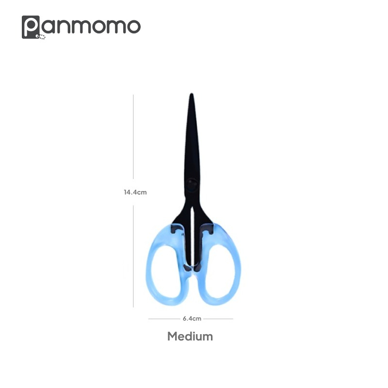 Titanium Coated Student Scissors Clear Series | panmomo.com